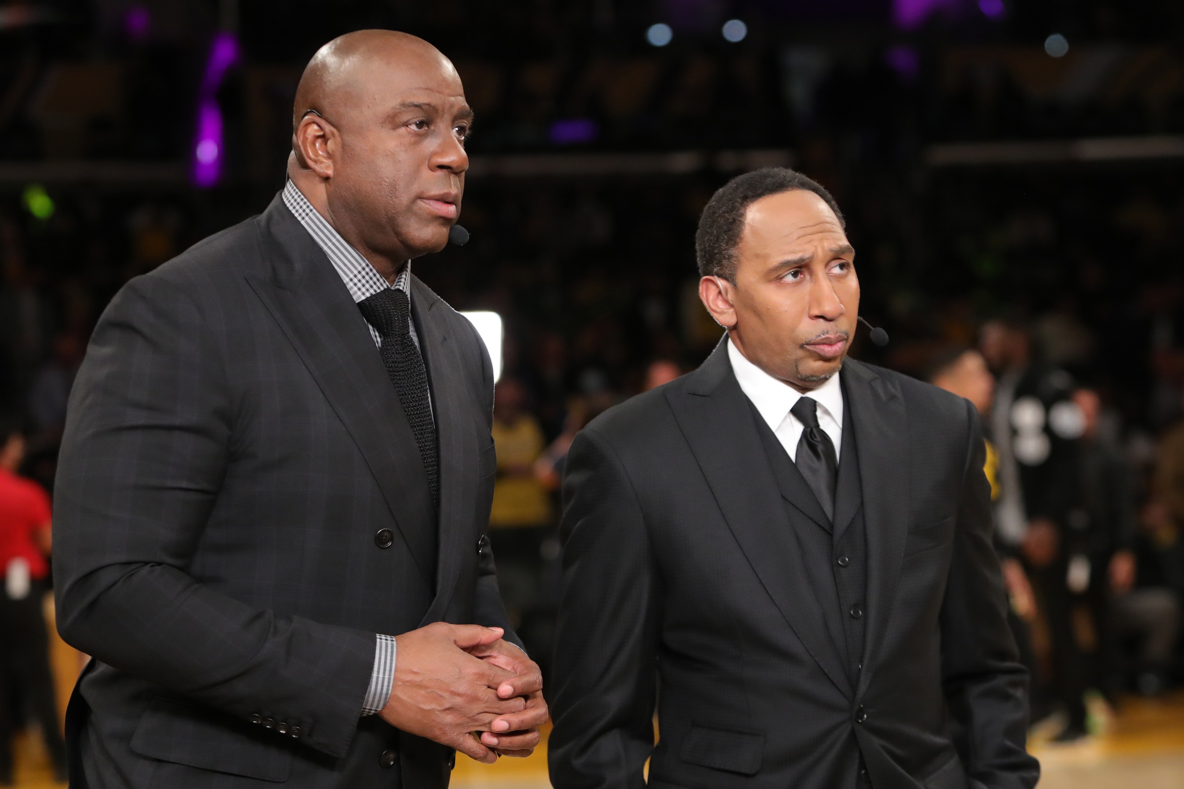 Stephen A. Smith Details Argument With Magic Johnson Over De’Aaron Fox ...