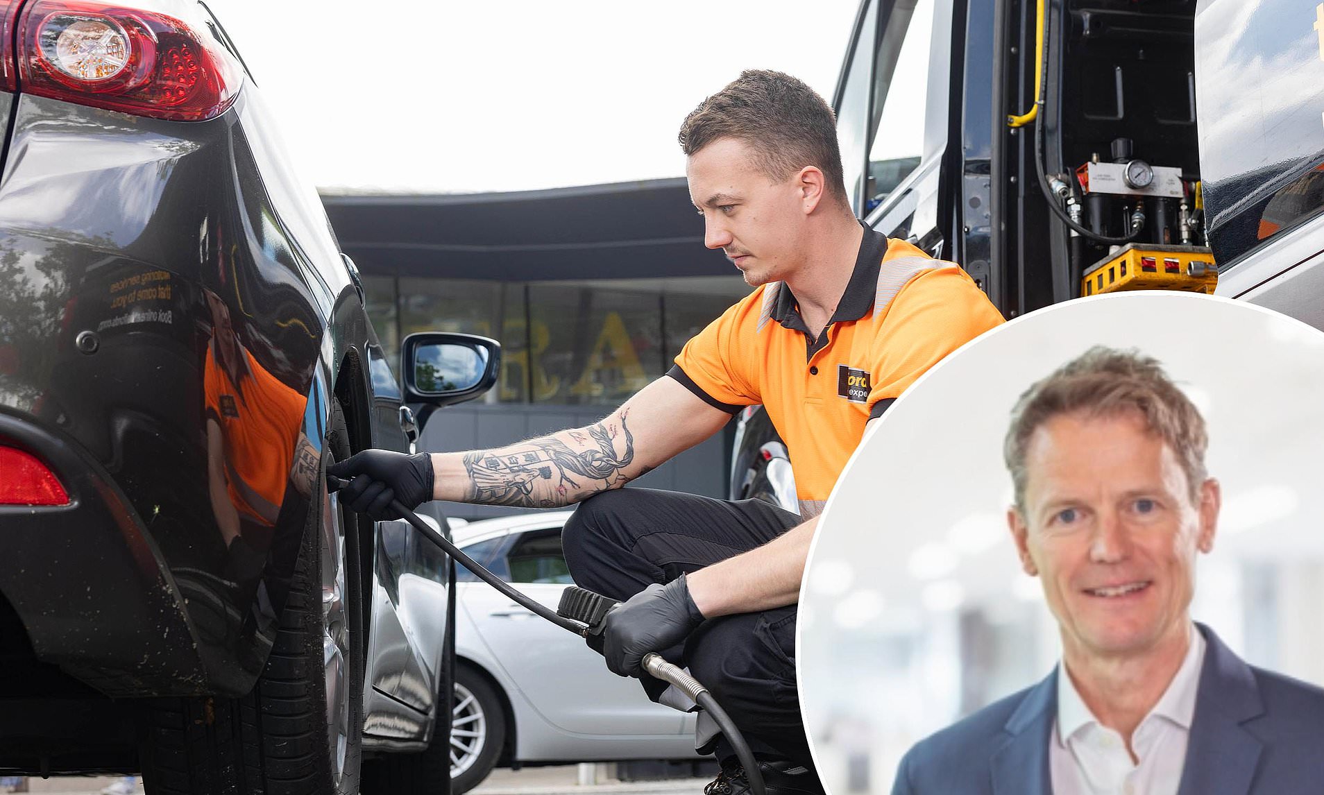 Halfords boss buys £100,000 worth of shares after motoring slowdown dip