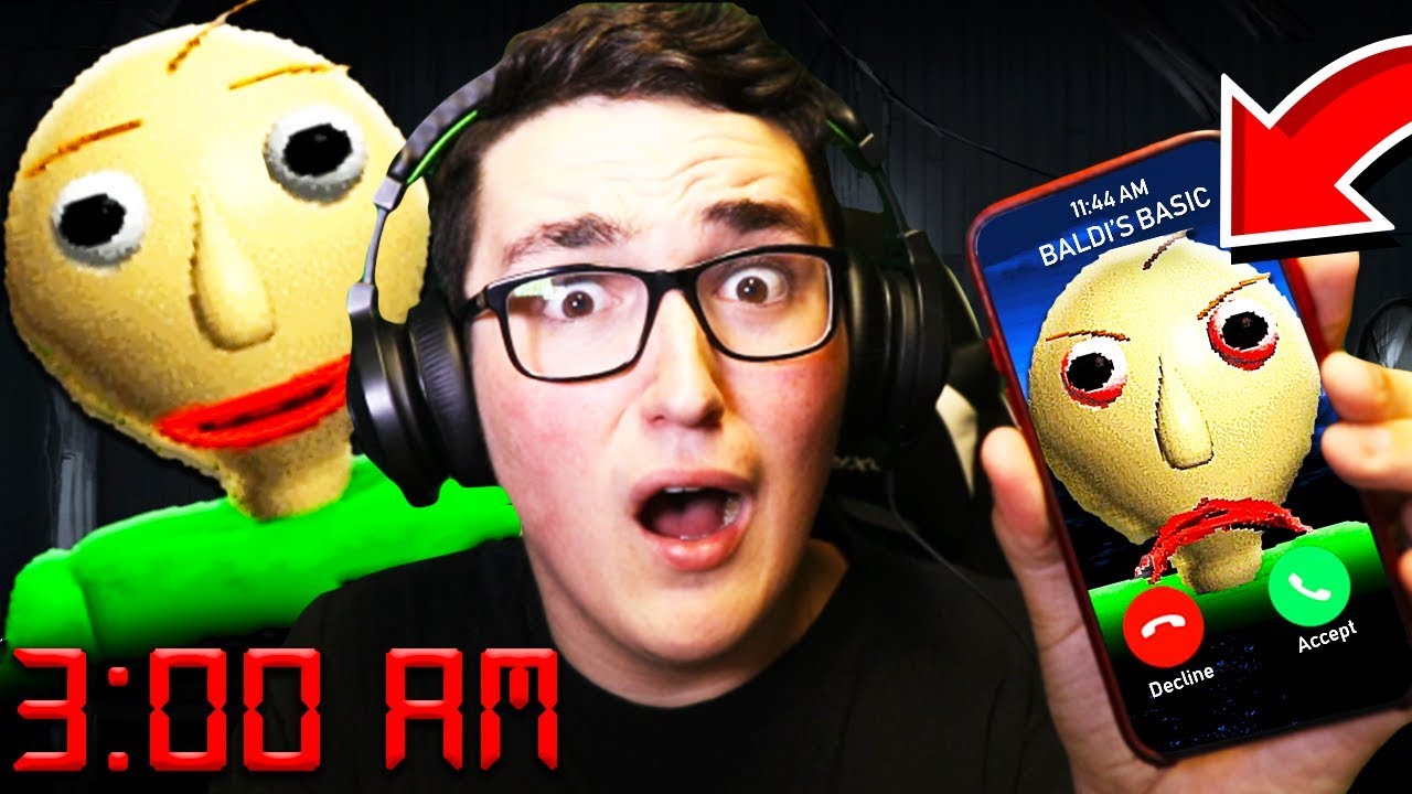 Baldi answered my 3AM call and what happened next was terrifying