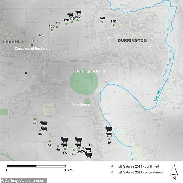 Lost ring of pits discovered near Stonehenge could be Britain's LARGEST ...