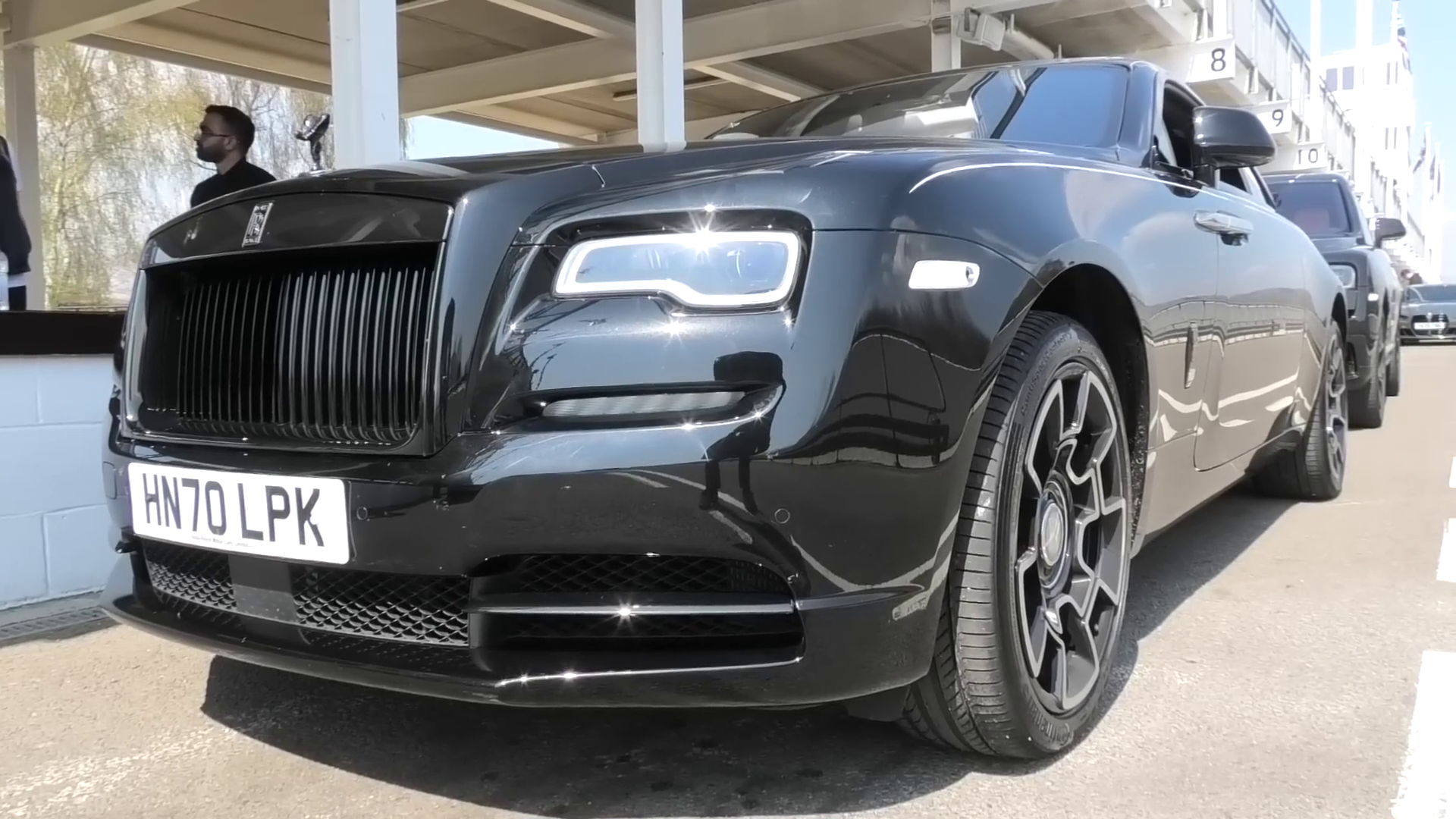 Wraith Black Badge Performance at Goodwood