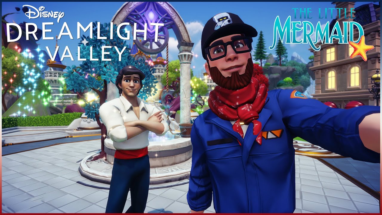 Disney Dreamlight Valley poor unfortunate prince (Prince Eric unlocked)