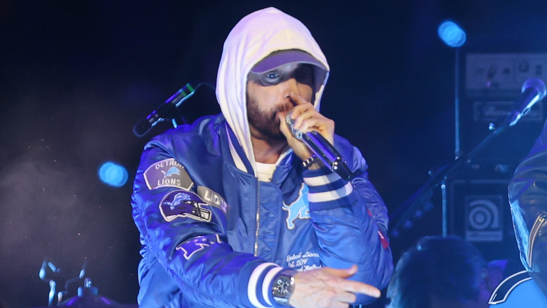 Eminem's Daughter Hailie Jade and Grandson Elliot Watch His Halftime Show
