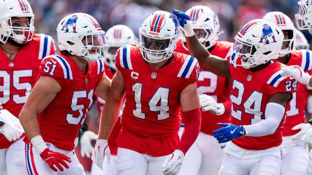 NFL Week 13 uniforms: New England rocking 'Patriot Pat' throwbacks