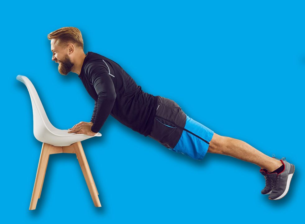 8-Minute Chair Routine To Build Muscle After 60