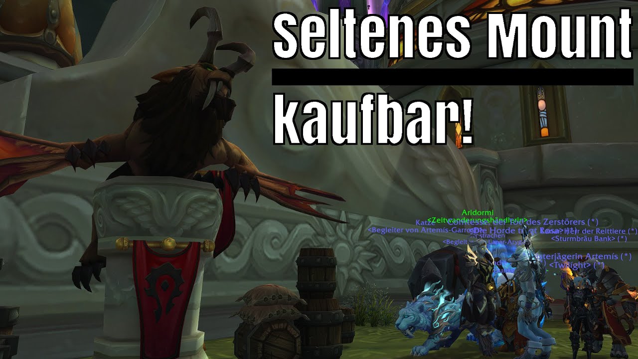 Dropchance bei UNTER 1% PROZENT: Eines der seltensten Mount-Models ...