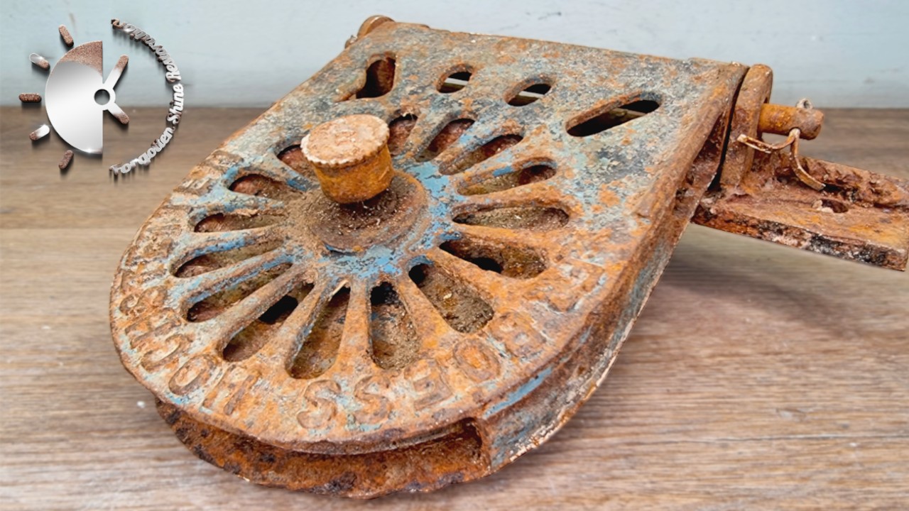 How this simple pulley restoration turned into something else entirely