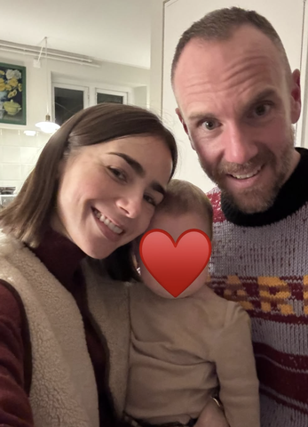Lily Collins Shows Off Her Daughter's Brown Hair in an Adorable ...