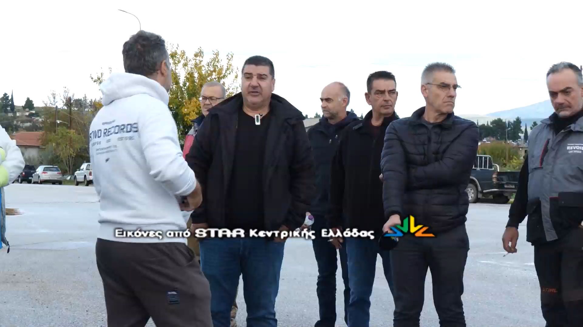Πρώτο μπλόκο στη Στερεά. Δεν κάνουν πίσω οι αγρότες του Ορχομενού
