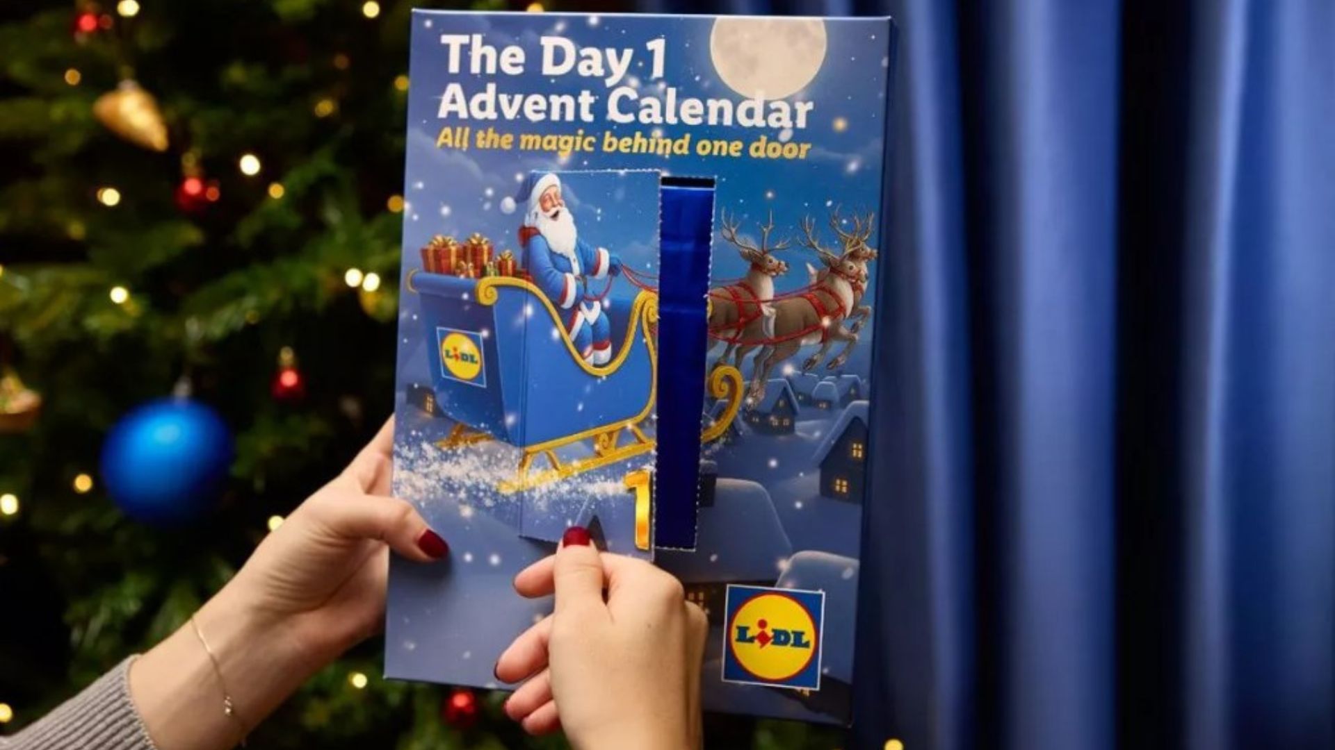 Lidl Launches Advent Calendar With An Unexpected 'Day One' Door