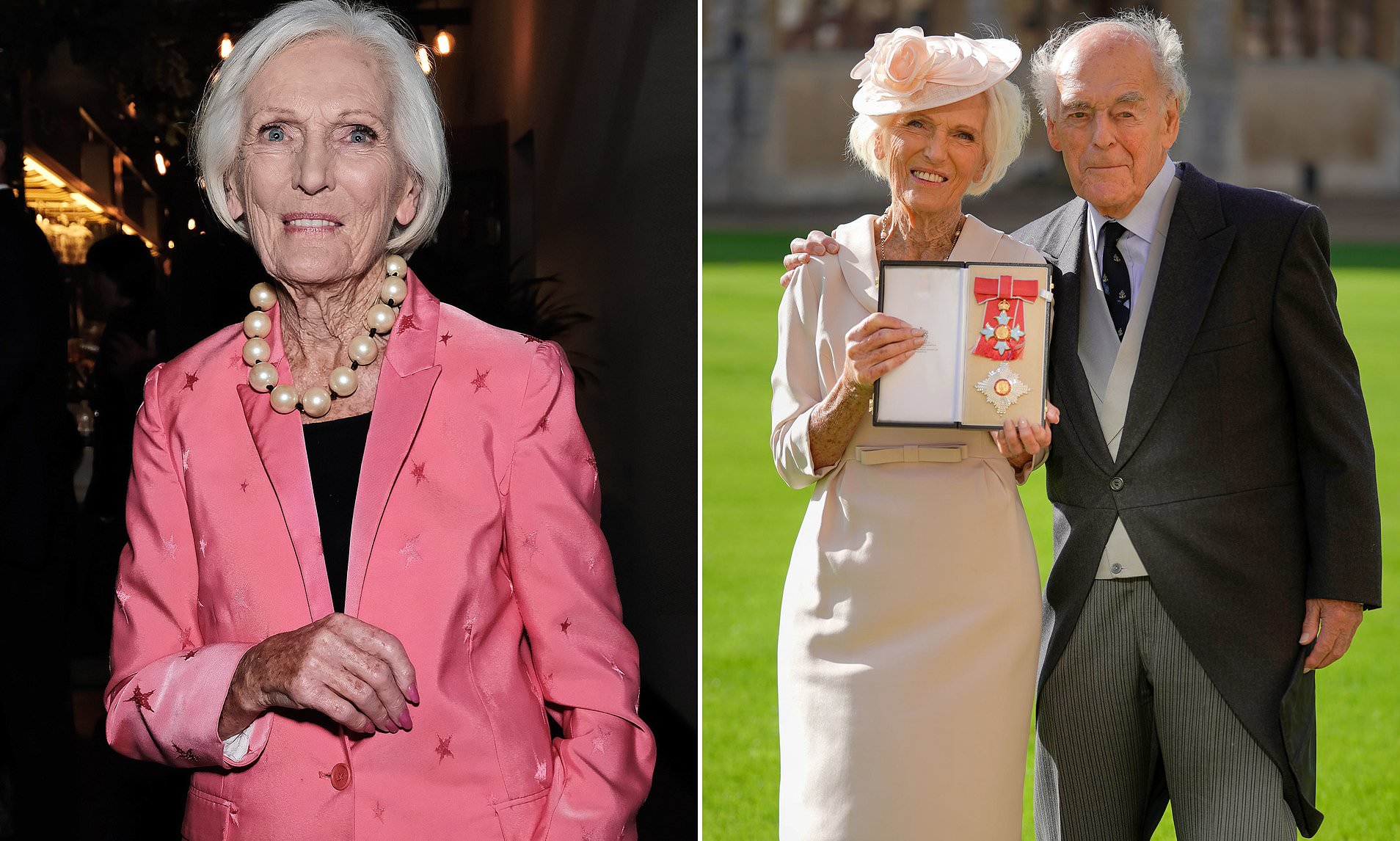 Dame Mary Berry, 90, reveals how she feels 'very lucky' to have a ...