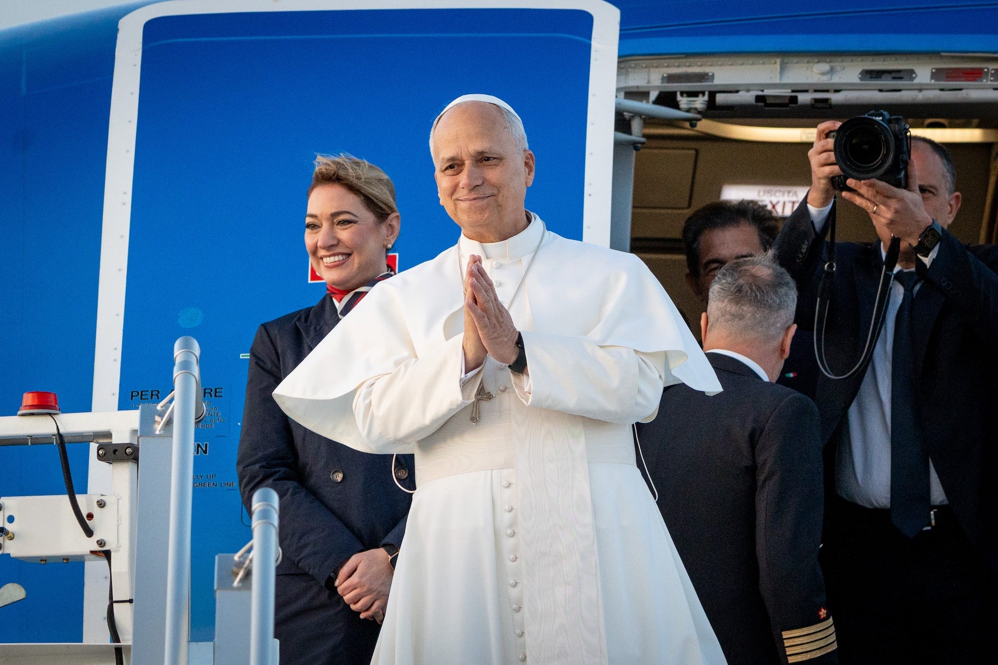 CEO explains how the unofficial 'papal airline' flies the pope