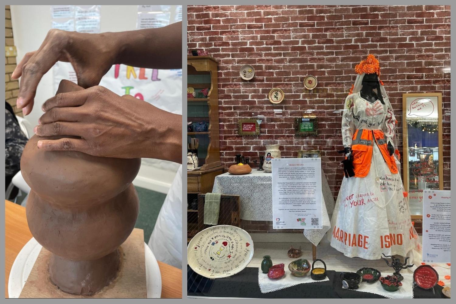 ‘Transformative’ pottery created by domestic abuse survivors on display ...