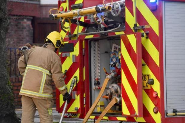 Fire crews rescue person trapped under car after multi-vehicle Southend ...