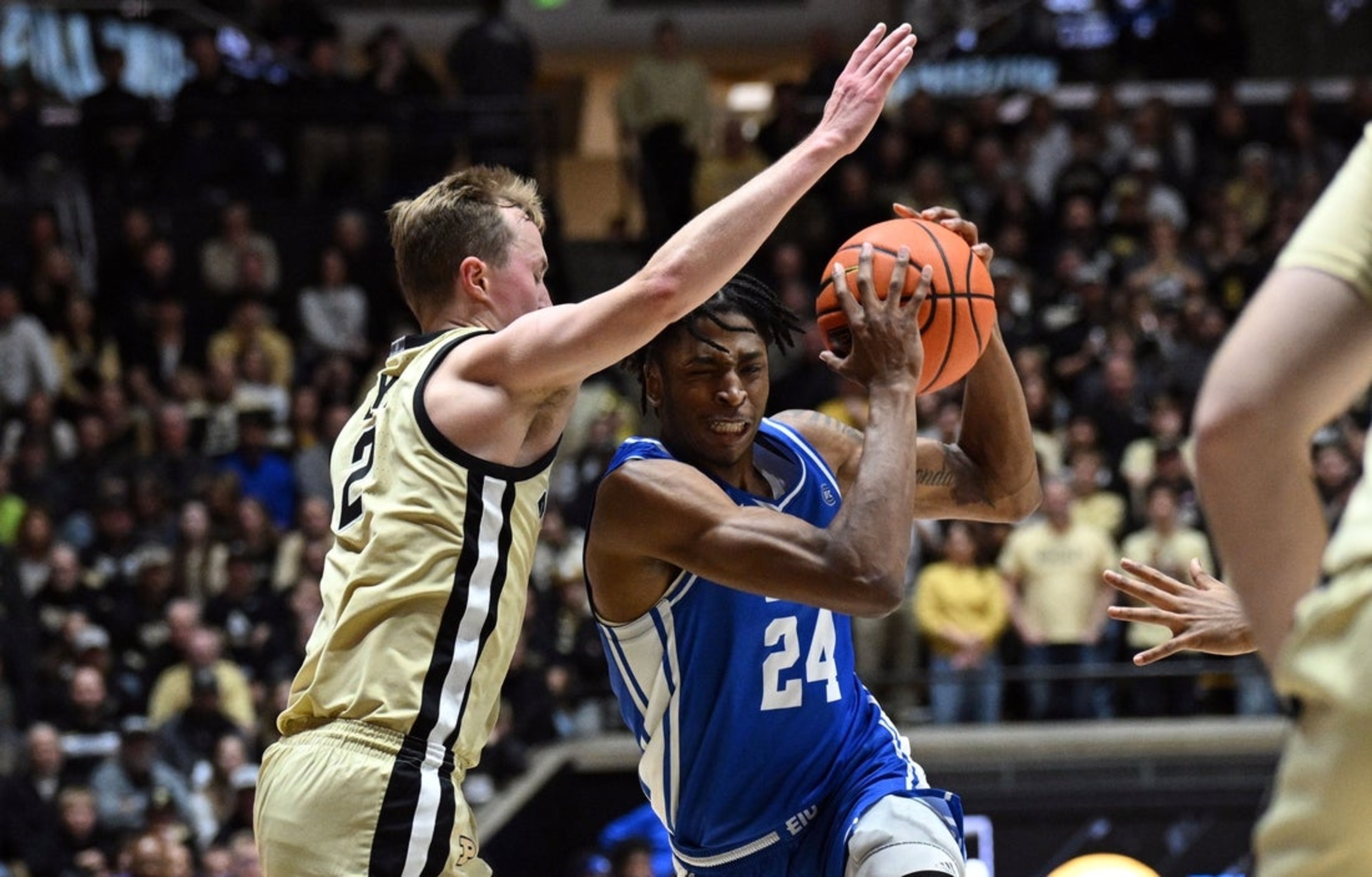 Six in double figures help No. 1 Purdue demolish Eastern Illinois