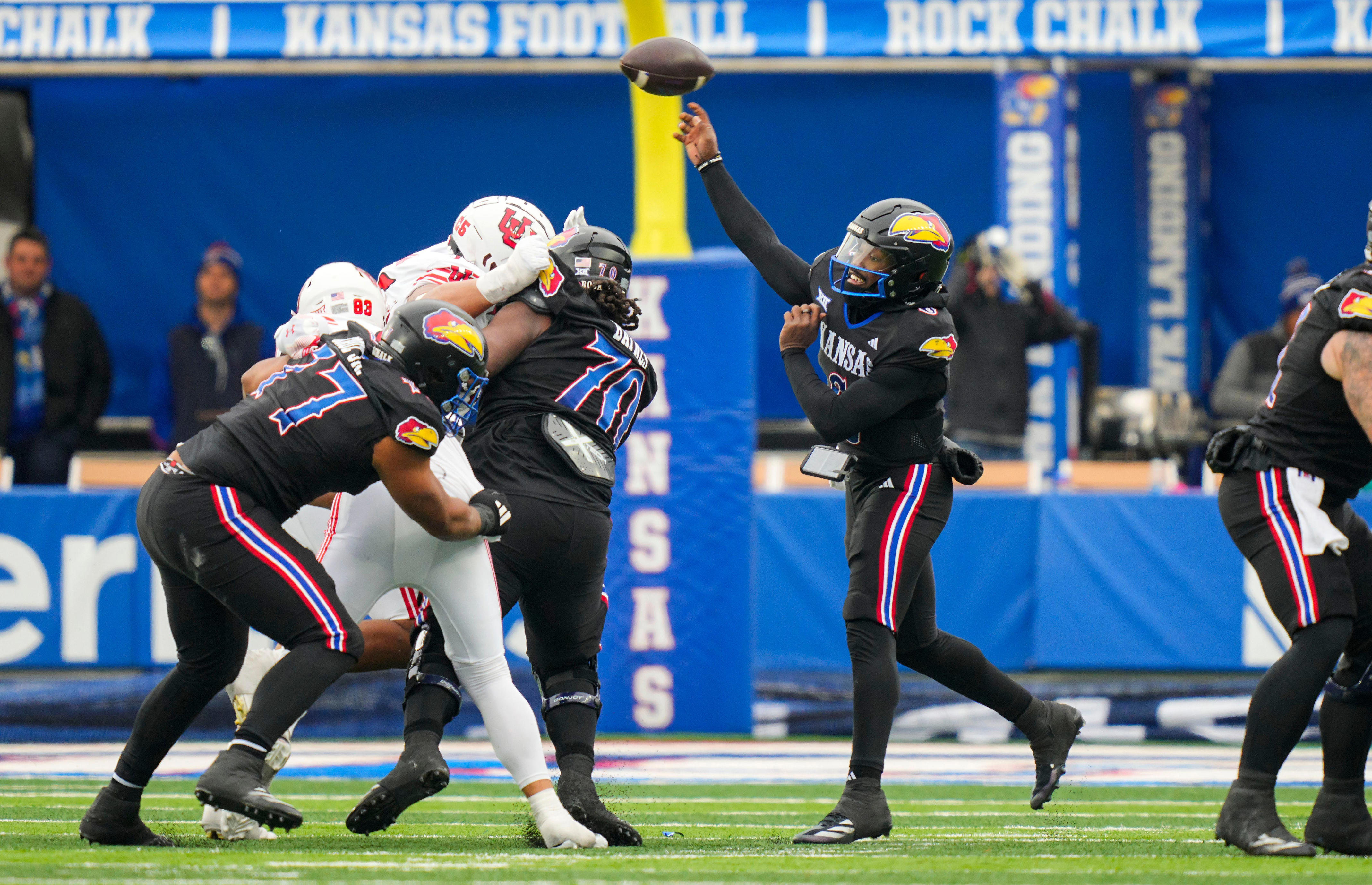 ‘Heartbroken’: Jalon Daniels' Kansas football career comes to an end