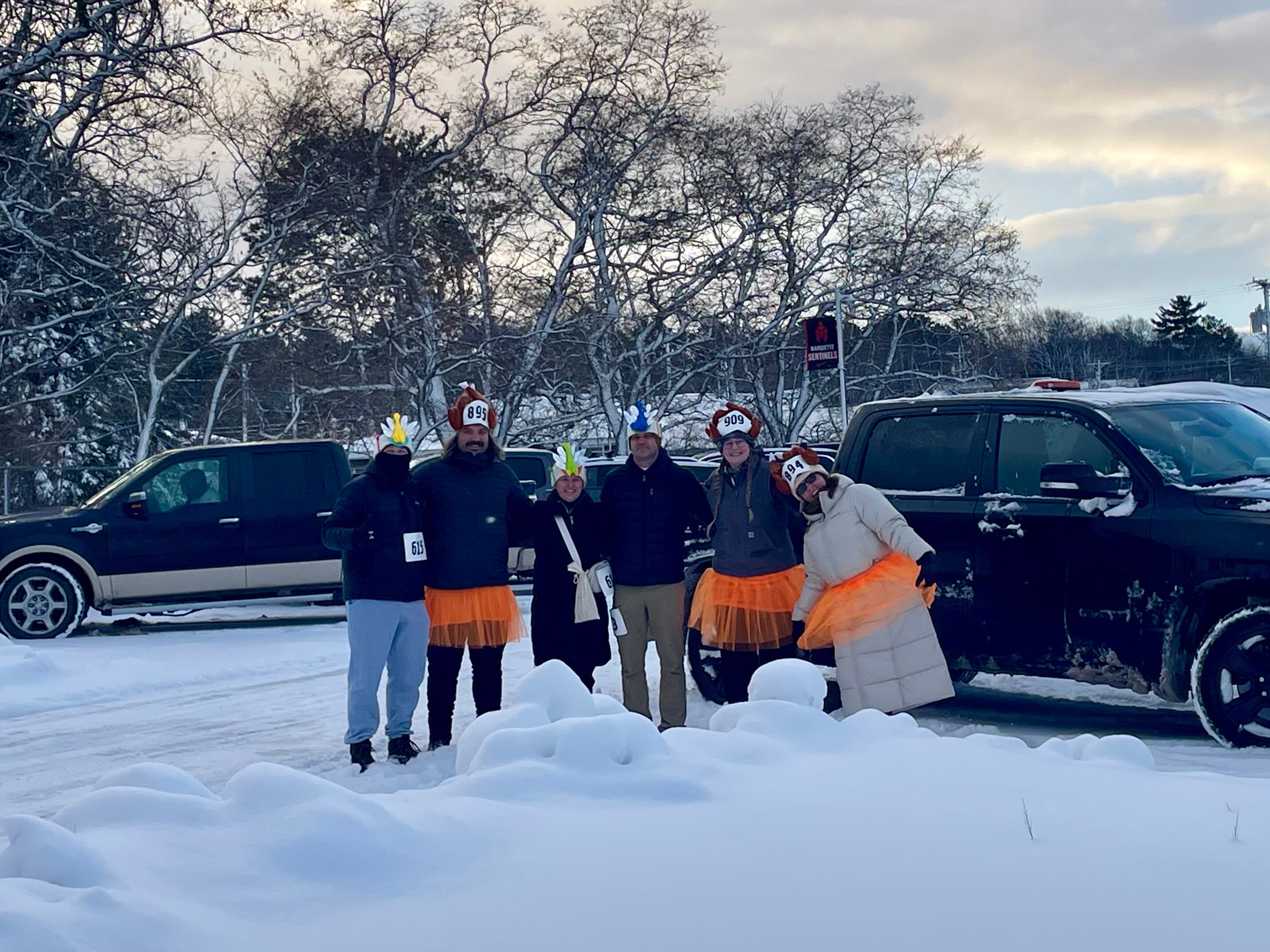 Marquette Turkey Trot prevails after blizzard postponement, supports ...