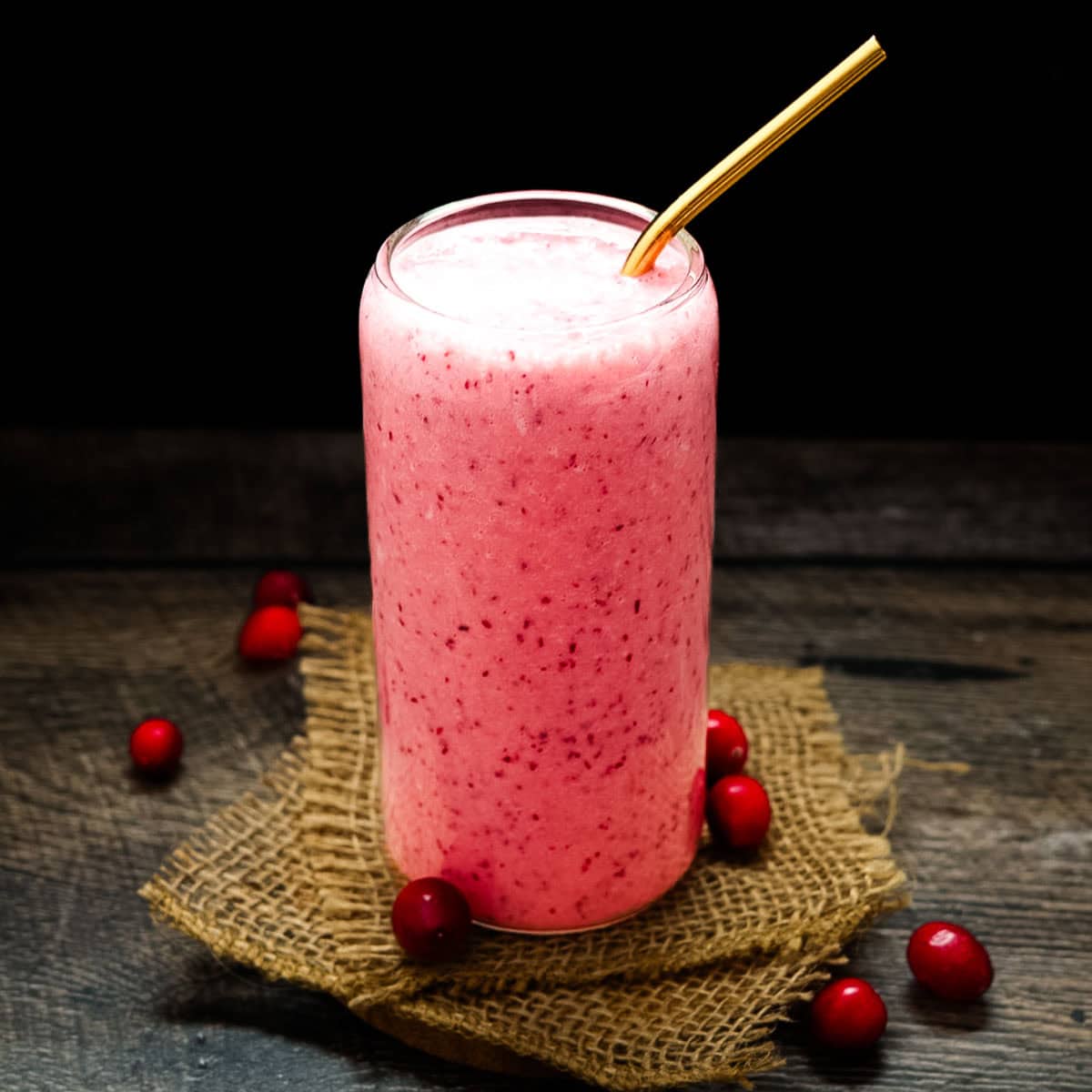 Easy Cranberry Smoothie Recipe