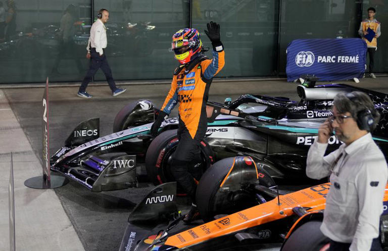 Motor racing-Piastri on pole for Qatar sprint race, Norris third