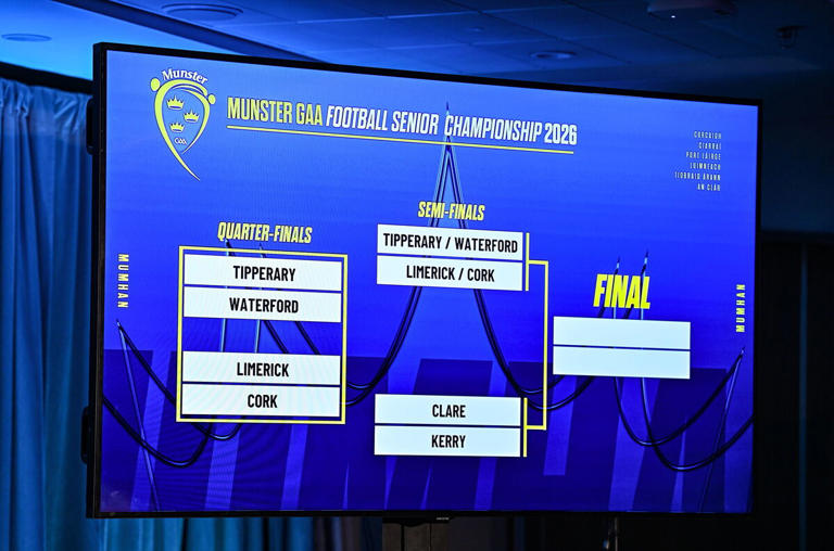 Munster SFC draw tees up potential Cork-Kerry final as Clare land ...
