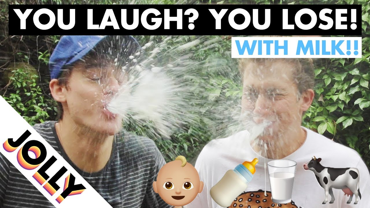 Try not to laugh: Baby edition! 🍼 Josh & Ollie's hilarious milk challenge