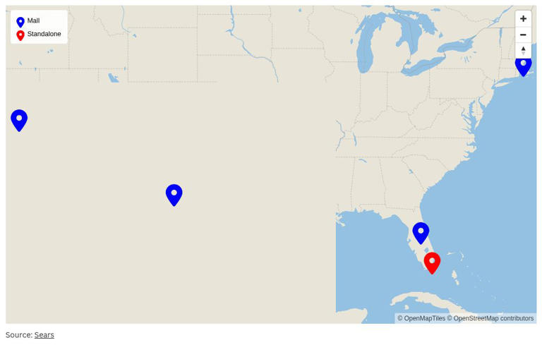 Sears has just 5 locations left. Will they survive into 2026?