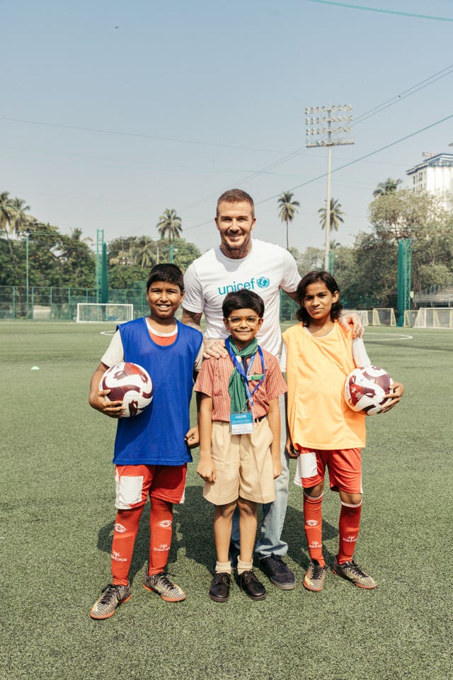 David Beckham ‘humbled’ by children he met on first Unicef trip since ...