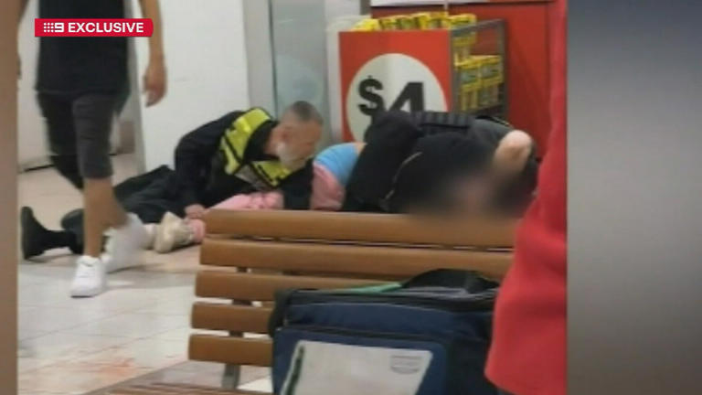 Two teens charged after brothers stabbed in Adelaide shopping centre brawl