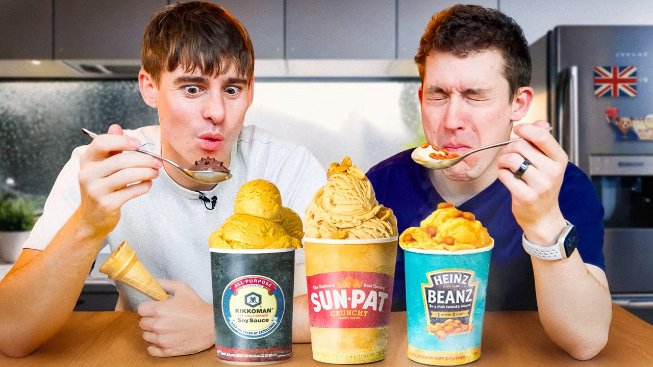 We tried Britain’s strangest ice cream flavours — taste test adventure!