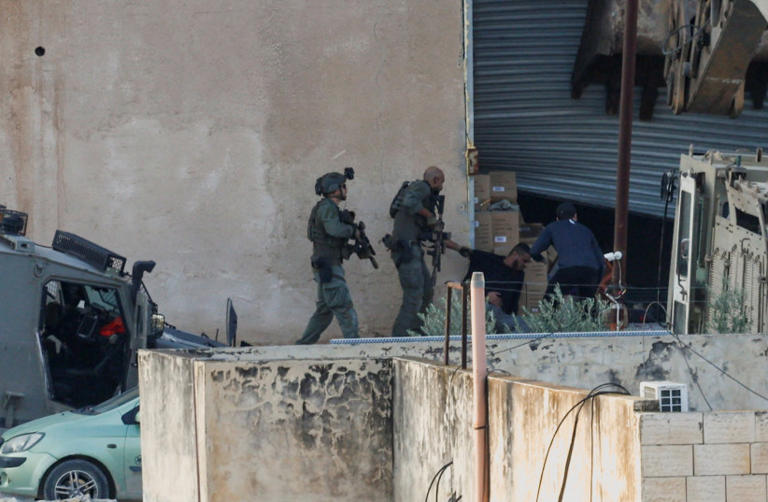 Five arrested during joint IDF, Shin Bet counterterrorism ops. in West Bank