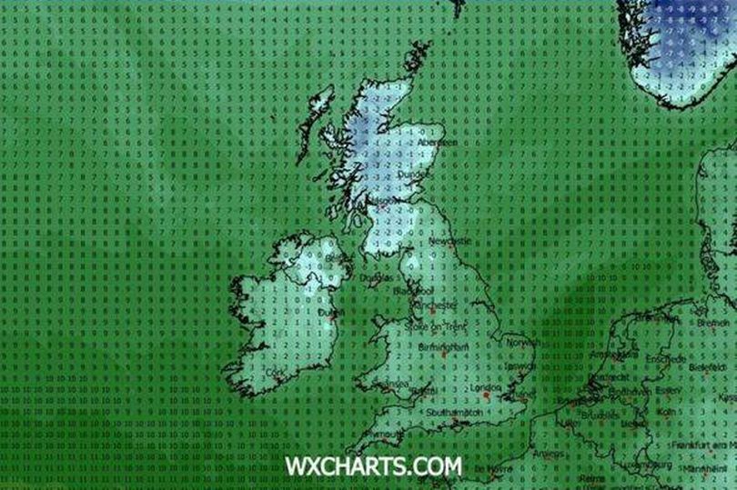 UK weather maps show exact date snow forecast for London as Arctic ...