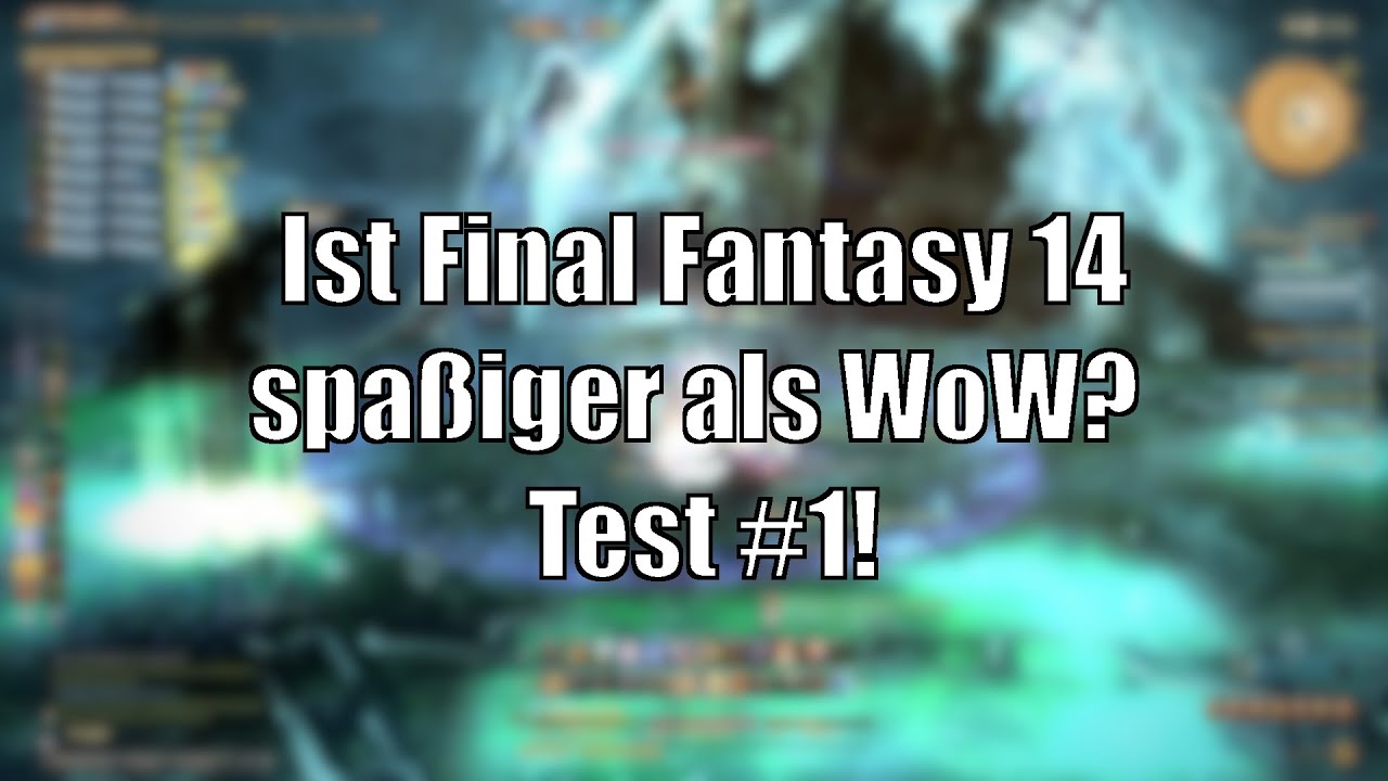 Ich spiele zum ersten Mal Final Fantasy 14. Macht das Spiel mehr Spaß ...