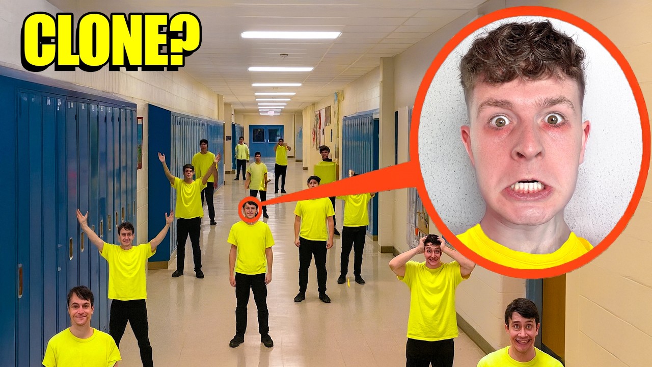 What to do if you see your clone inside a school