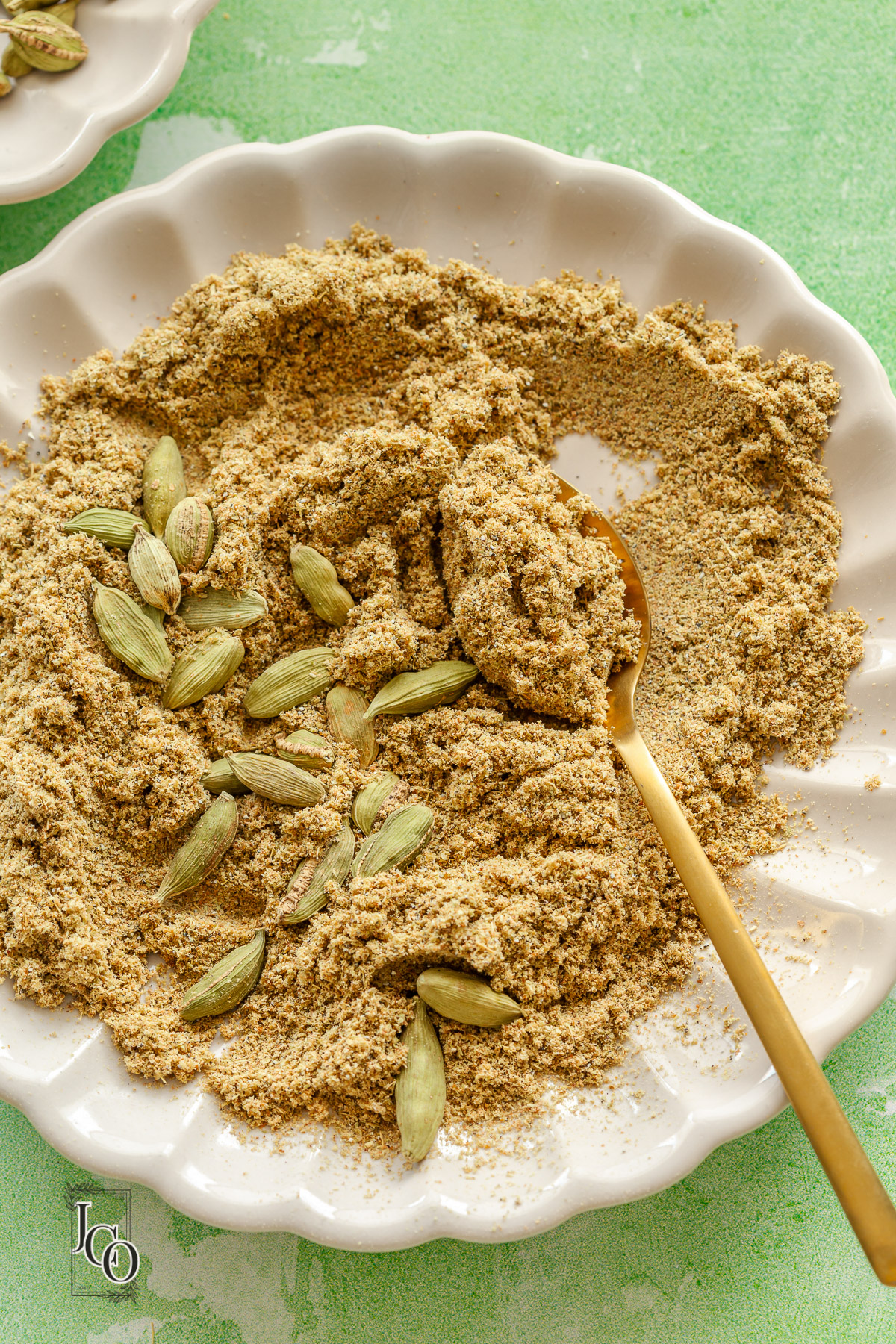 Homemade Ground Cardamom