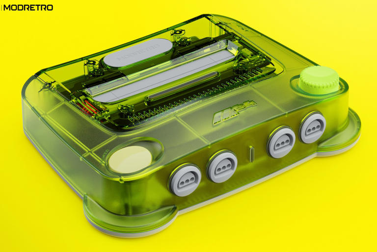 ModRetro recreated the N64 controller for its M64 console