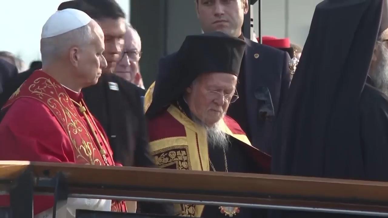 Pope marks the 1700 anniversary of the Council of Nicea, celebrates ...