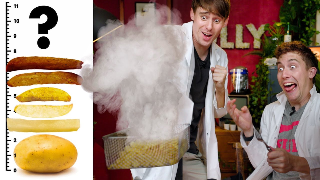 How many times can you fry a chip? Josh & Ollie’s epic frying experiment!