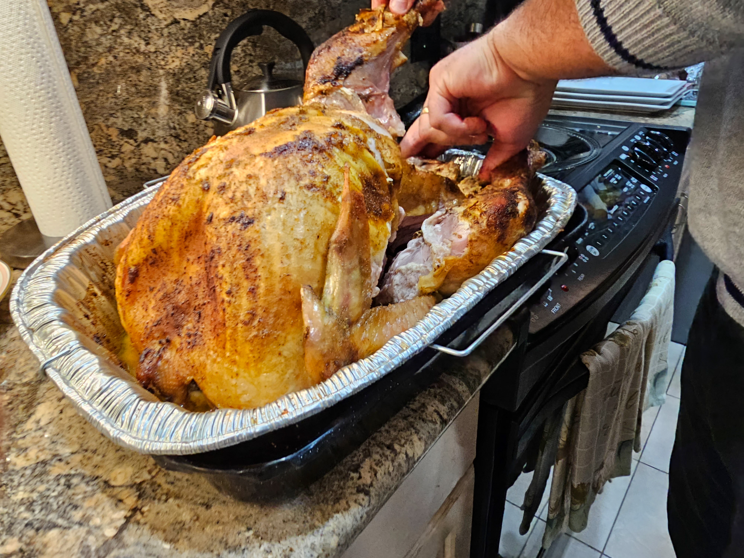 Man asked to “watch” thanksgiving turkey—horror at what family returns to