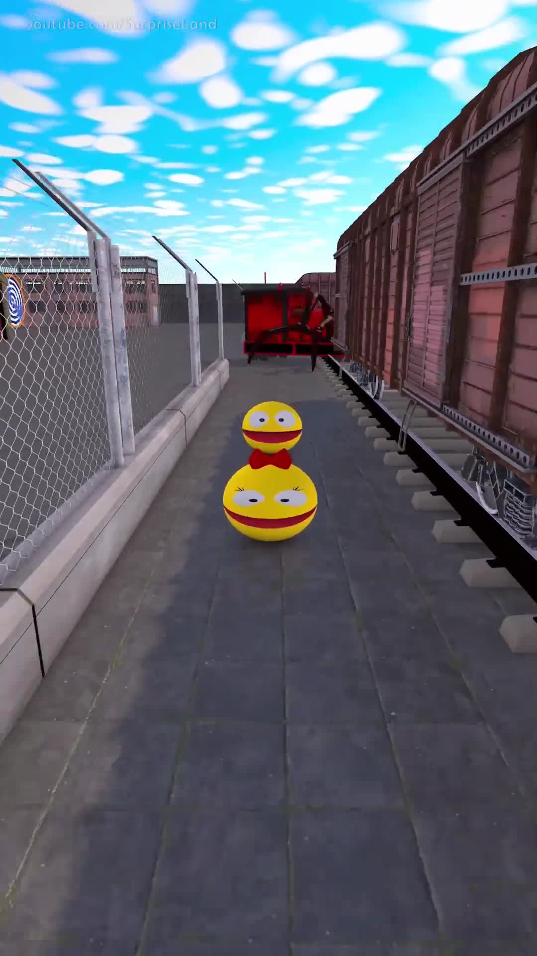 Pacman vs Choo Choo Charles ft. Robot Pac-Man 🤖