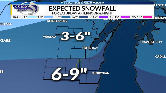 WINTER STORM WARNING: Snow to impact northeast Wisconsin this weekend