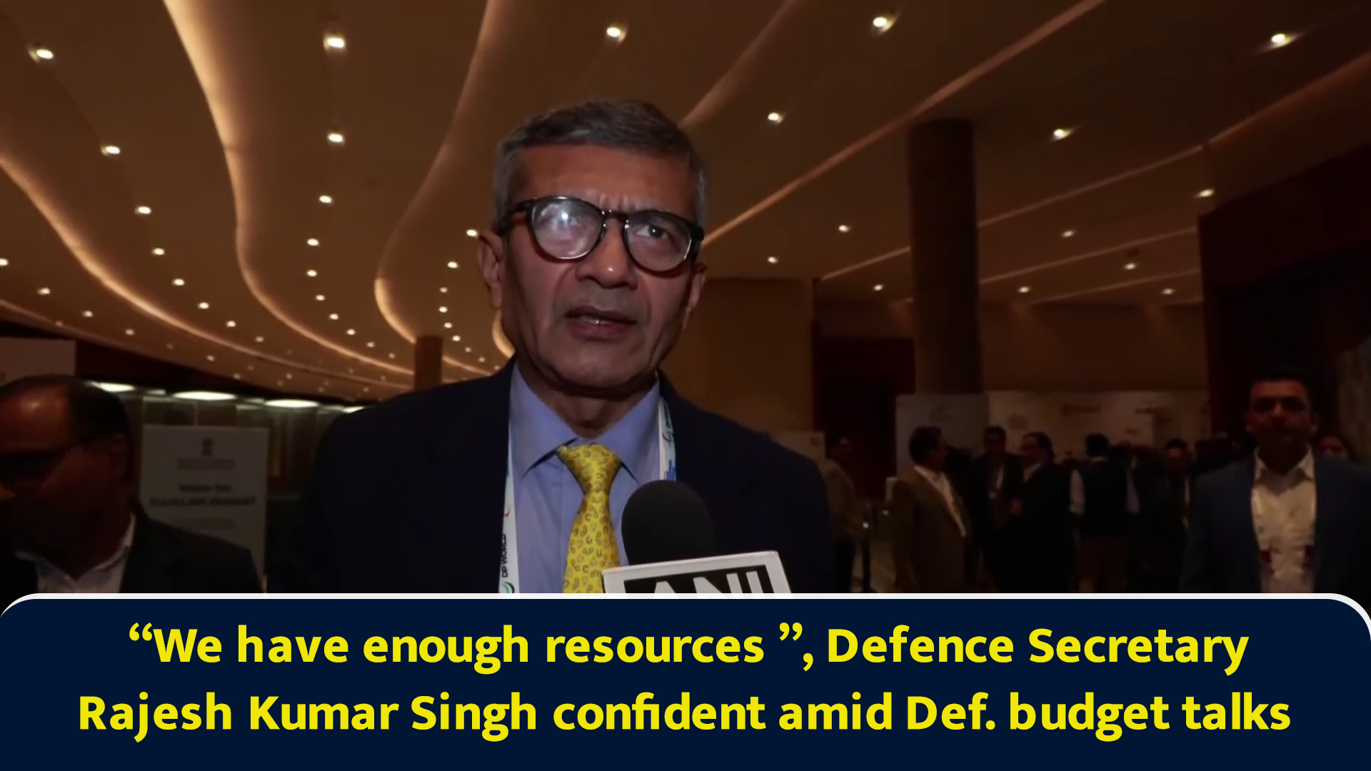 “We have enough resources ”, Defence Secretary Rajesh Kumar Singh ...