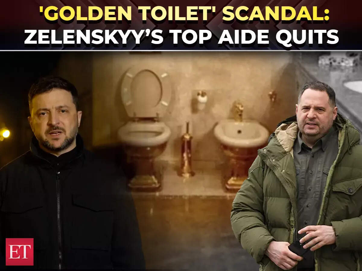 Ukraine's $100M 'golden toilet' scandal explodes, Zelenskyy’s chief of ...