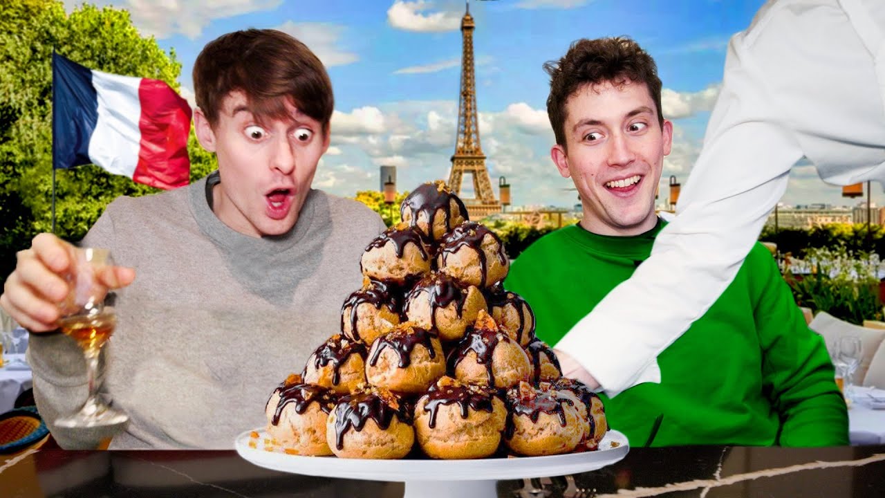 Josh & Oli’s ultimate Paris dessert adventure with Chef Thibault!