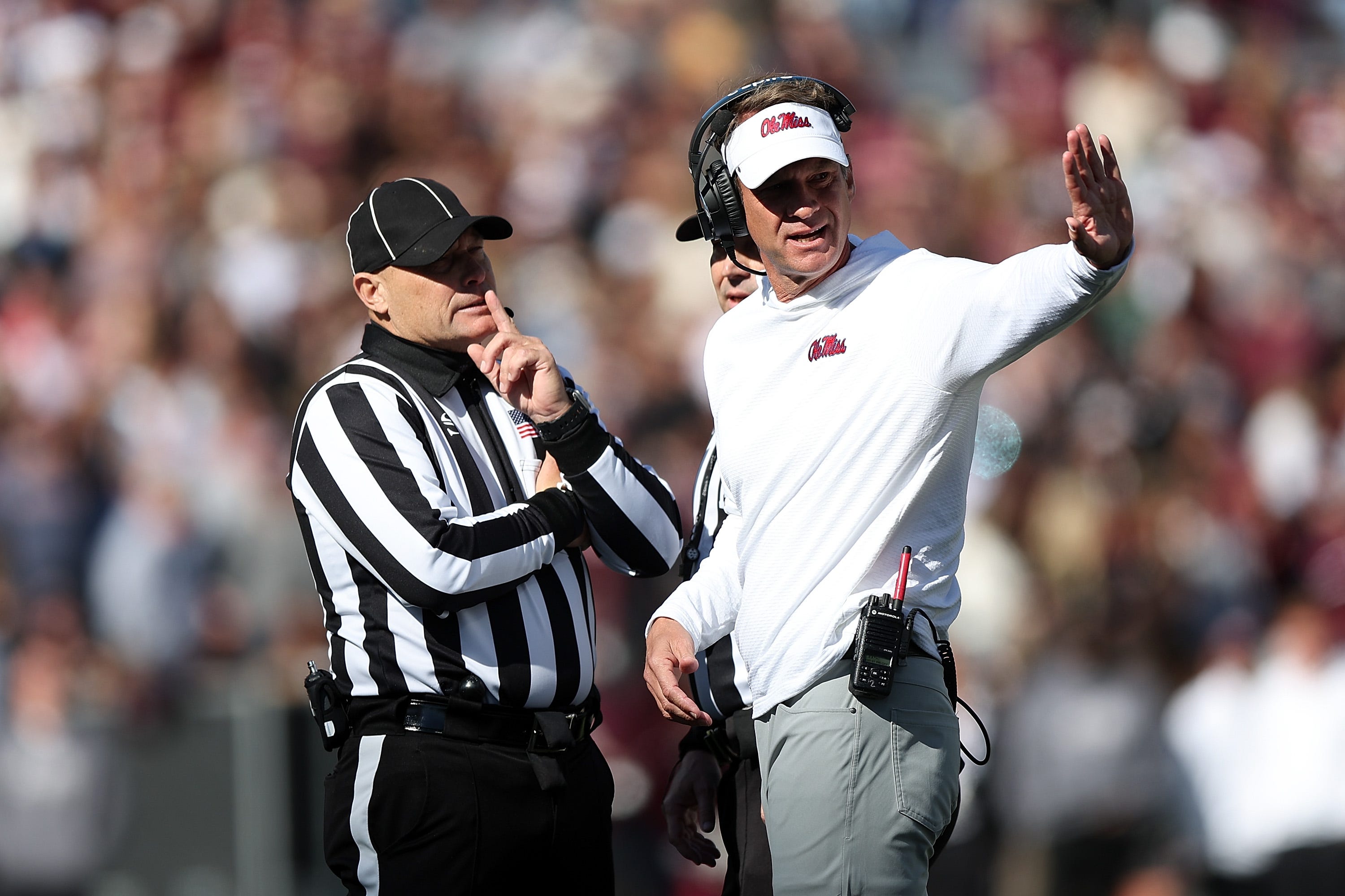 'Let Lane coach his team.' Nick Saban says Ole Miss should let Kiffin ...