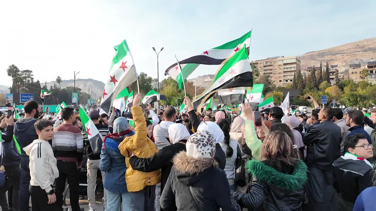 Syrians Celebrate Anniversary of Bashar al-Assad’s Fall