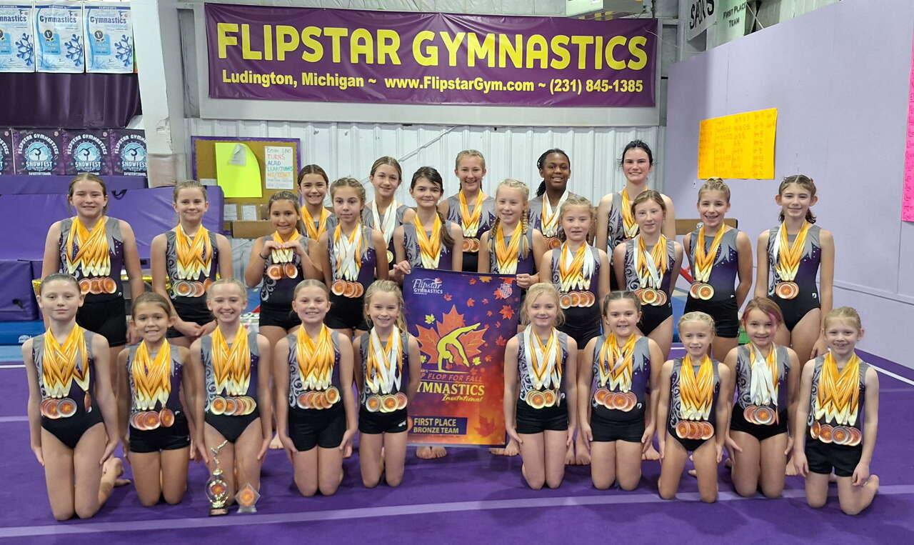 Flipstar Gymnastics wins Xcel Bronze title at invite