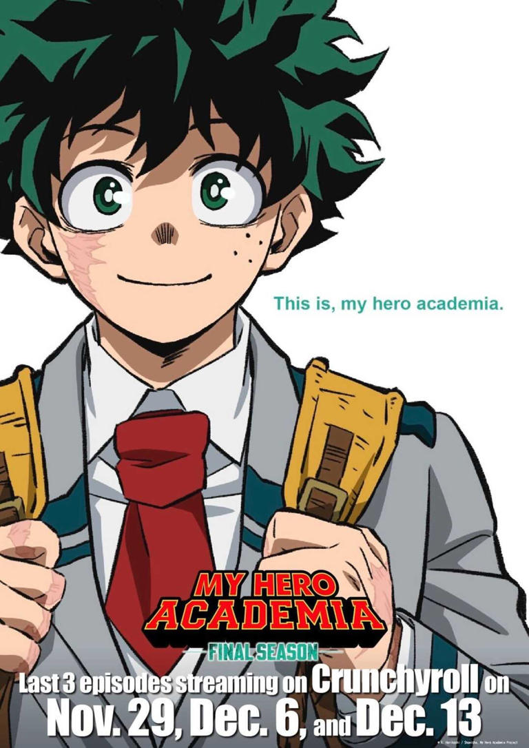 My Hero Academia's Series Finale Airs December 13th