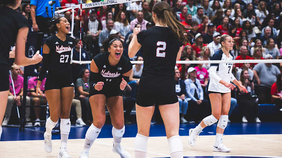 Nebraska Dominates Penn State for Another Sweep
