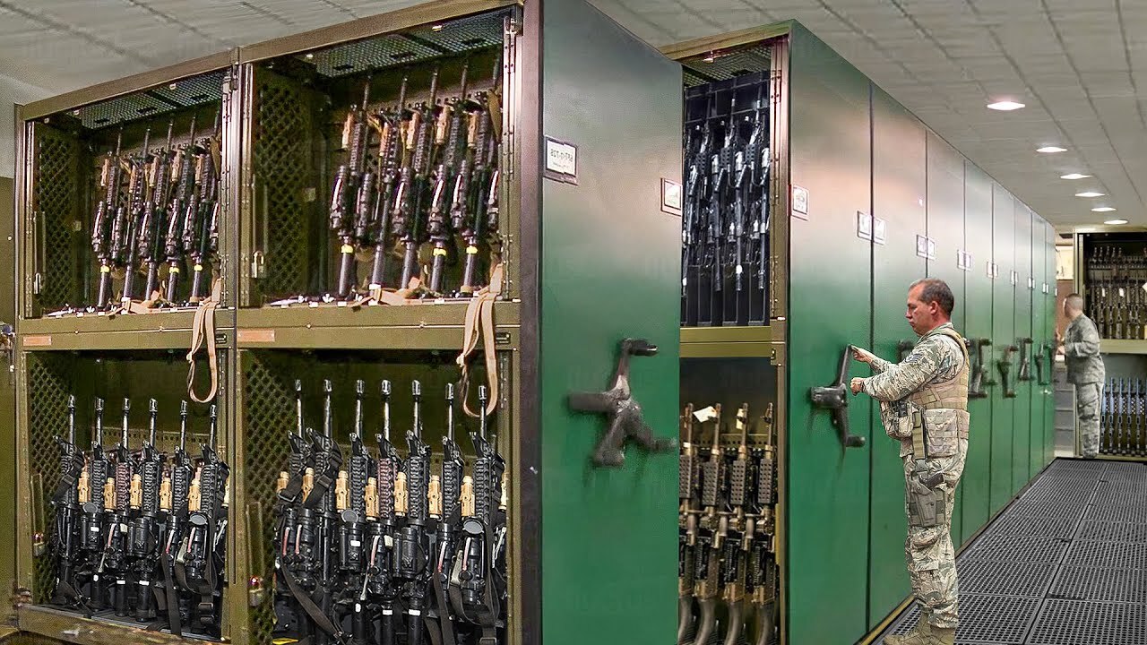 Inside One of US Largest Armory Storing Billion $ Worth of Scary ...