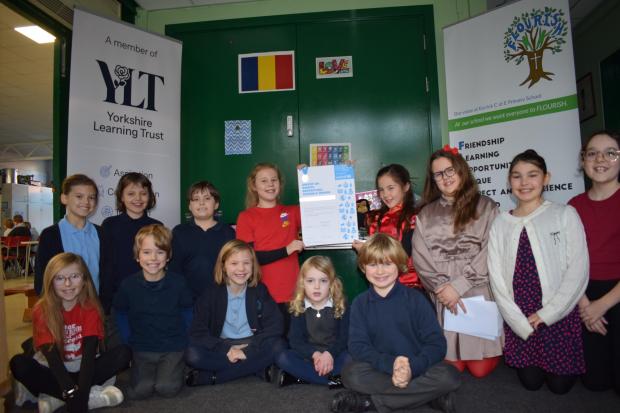 School near York scoops international gold award for children's rights